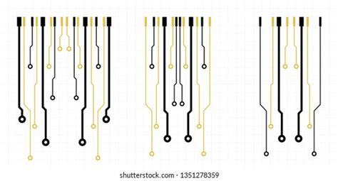 222 Circuit Board Blueprint Black White Royalty Free Photos And Stock