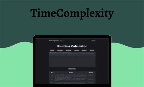 Timecomplexity