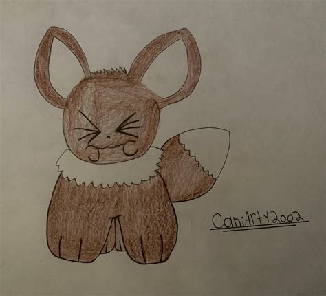 Request Puffed Up Eevee By Shriff Arty On Deviantart