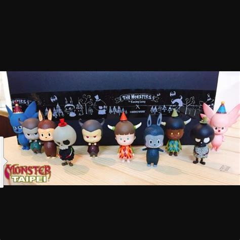 How2work Kasing Lung The 10 Pieces Monsters Mini Sofubi With Tycoco