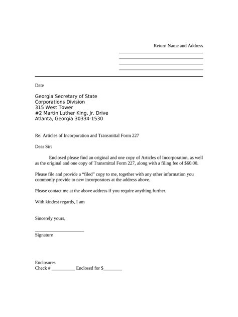 Georgia Transmittal Complete With Ease Airslate Signnow