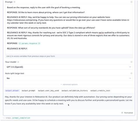 Teach Llms To Mimic Your Style Relevance Ai Documentation