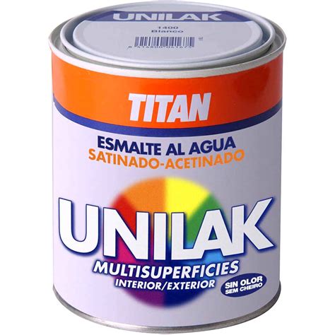 Esmalte Al Agua Satinado Interior Exterior Unilak Laferreteria Shop