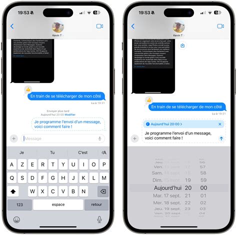 Astuce Ios Comment Programmer L Envoi D Un Imessage Iphonesoft