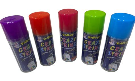 6 Or 12 Packs Of Silly String Spray Can Groupon Goods