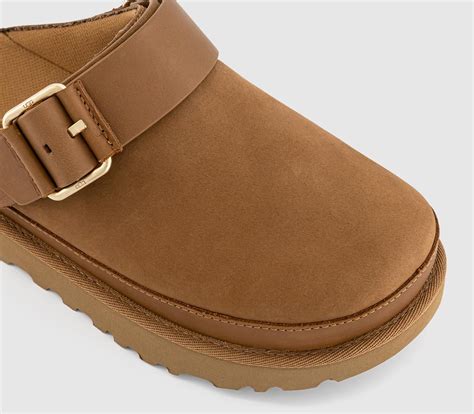 Ugg Goldenstar Villa Clogs Chestnut Womens Clogs