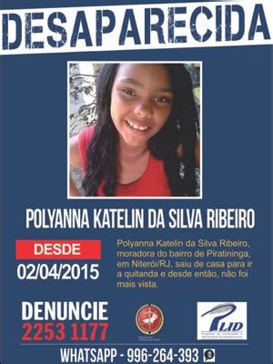 G1 Portal Dos Desaparecidos Divulga Cartaz De Menina Sumida No RJ