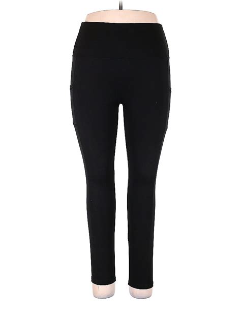 Shosho Black Leggings Size Xl 38 Off Thredup