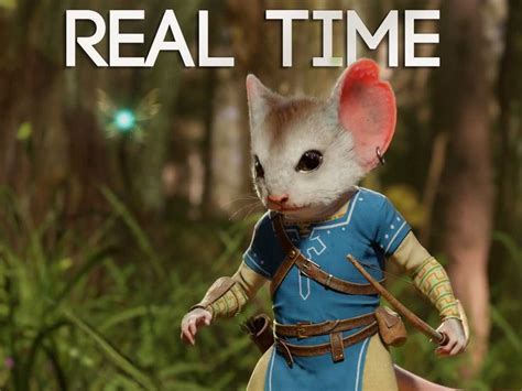 Mouse Of The Wild A Stunning Eevee Render