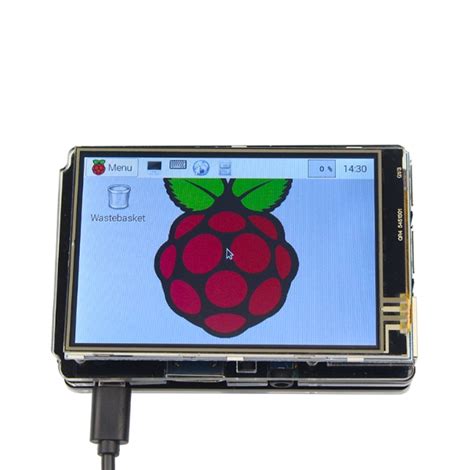 라즈베리파이 4b3b 전용 Gpio 타입 35인치 저항식 Tft 터치스크린 액세서리 오픈소스 하드웨어 존 Mcu보드제어모듈