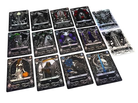 Tarot Alt Art Deck Arkham Horror Acrylic Tokens Etsy