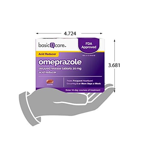 Buy Basic Care Omeprazole Delayed Release 42 Count Special Discount