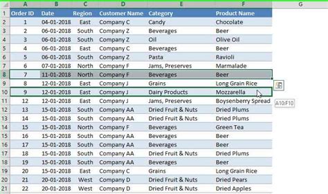 How To Move Rows In Ms Excel Quickexcel