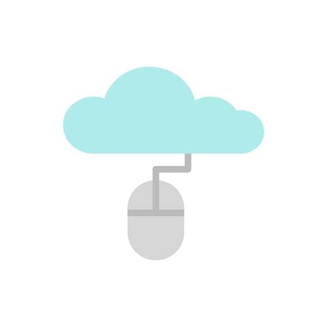 Cloud Mouse Vector Icon Illustration 23041654 Vector Art At Vecteezy