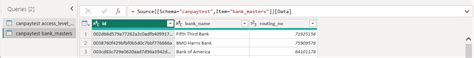 can not load data for creating a visualization rep microsoft