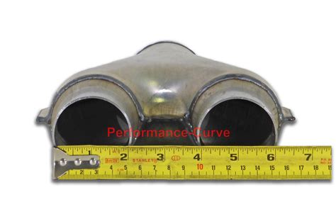 2 2 Y Pipe Universal Custom Exhaust Aluminized Y2001 Performance Curve