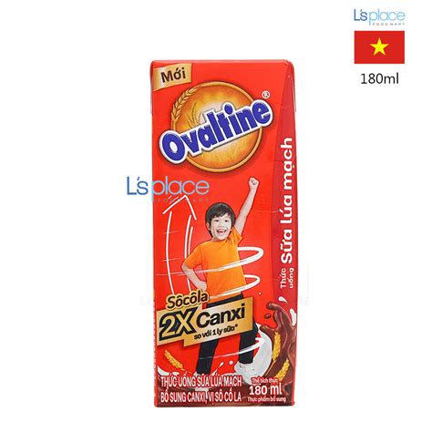 Ovaltine Sữa Lúa Mạch X2 Canxi Ls Place Foodmart