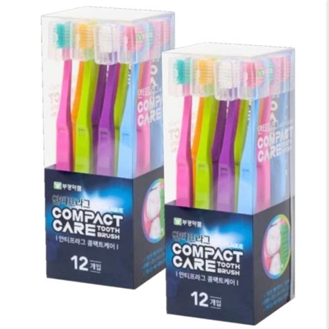 부광약품 콤팩트케어 칫솔 12입 2세트