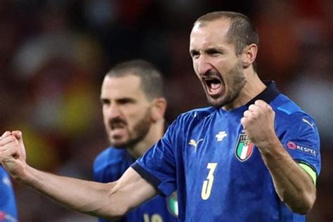 Le Défenseur Italien Giorgio Chiellini Annonce Sa Retraite Internationale
