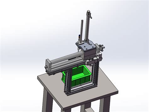 空气压缩包装机sw18 SOLIDWORKS 2018 模型图纸下载 懒石网