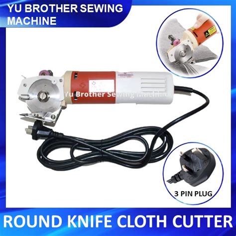 🔥ready Stock🔥 Mesin Potong Kain Round Knife Cloth Cutter Machine