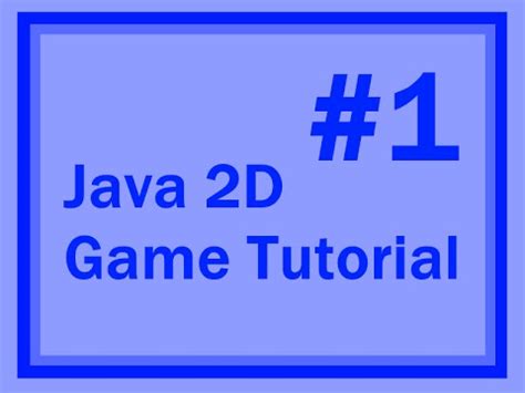 Java 2D RPG Game Tutorial EP1 Setting Things Up YouTube