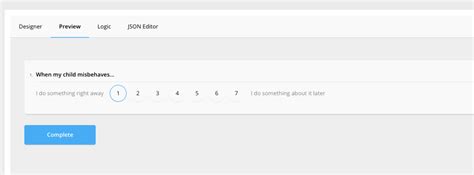 Bipolar Matrix Question Pavlovia Surveys Psychopy