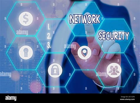 Writing Note Showing Network Security Business Concept For Practice Of Securing A Computer Web