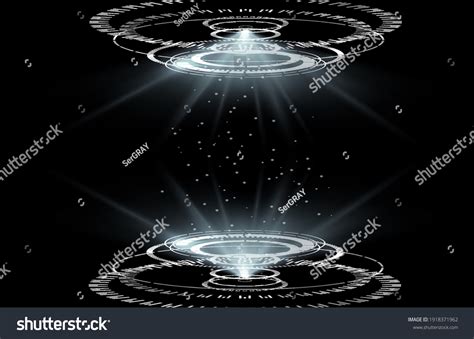 Futuristic Circle Vector Hud Gui Ui Stock Vector Royalty Free 1918371962 Shutterstock