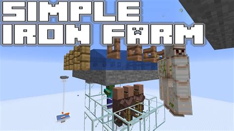 Schematic Iron Farm Minecraft I Built A Mega Automatic Iron