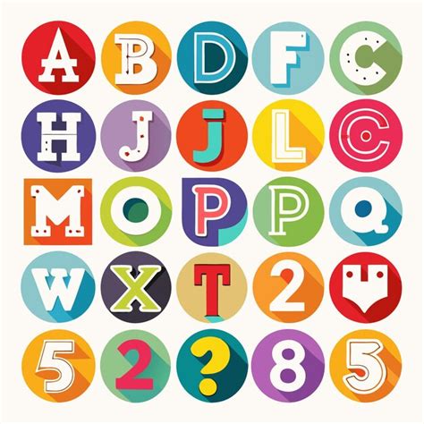 Colorful Cute Number Patterns Premium Ai Generated Vector