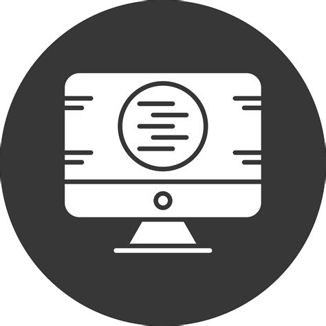 Code Development Glyph Inverted Icon Vector Art At Vecteezy