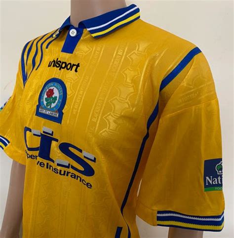 19992000 Blackburn Rovers Match Issue Away Shirt Gill 34 Match