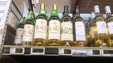 Вина Франции Видеорепортаж из местного продовольственного магазина
