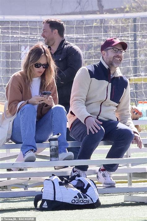 Olivia Wilde And Ex Jason Sudeikis Reunite At Sons Soccer Game Amid