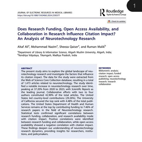 Ruman Malik On Linkedin Neurotechnologyresearch Researchcollaboration Researchimpact