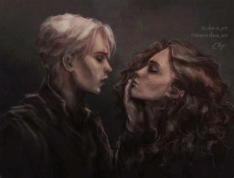 Pin By Less On Harry Potter Dramione Fan Art Dramione Hermione Granger Fanart