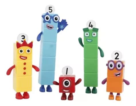 Figuras Ação Numberblocks Hand2mind Friends One To Five Meses Sin Interés