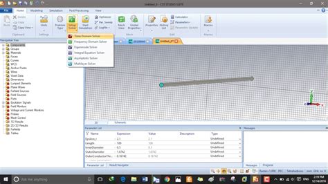 Cst Coaxial Waveguide Youtube