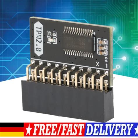 TPM VERSCHLÜSSELUNG Sicherheitsmodul Pin P Für Win Für Gigabyte EUR PicClick DE