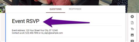 How To Create An RSVP Form On Google Forms