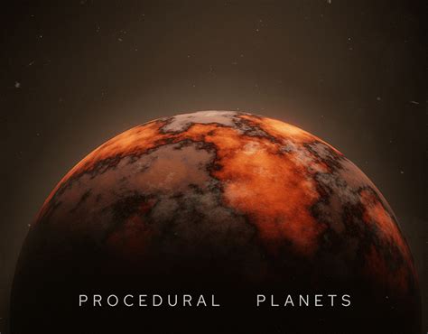 Procedural Planets Infinite Universe 16 Images Behance