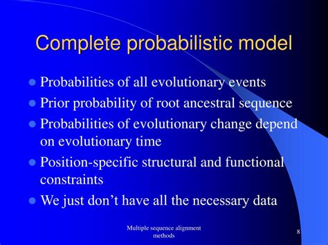 Ppt Multiple Sequence Alignment Methods Powerpoint Presentation Free