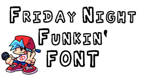 Font Friday Night Funkin Modding Tool For Friday Night Funkin Fnf Modding Tools