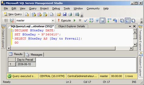 Microsoft Sql Server Classroom Lesson Variables And Data Types