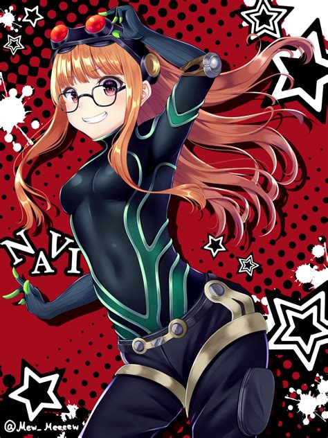 Safebooru 1girl Black Framed Eyewear Black Bodysuit Black Gloves