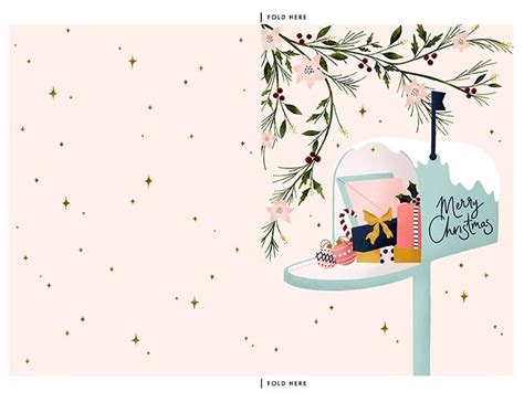 Printables Christmas Mailbox Card Hp® Official Site