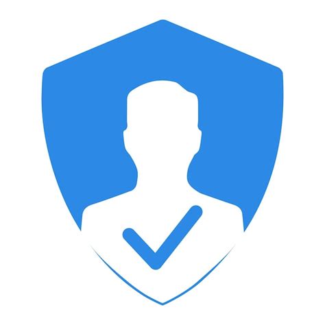 premium vector verified shield with check mark security icon vector