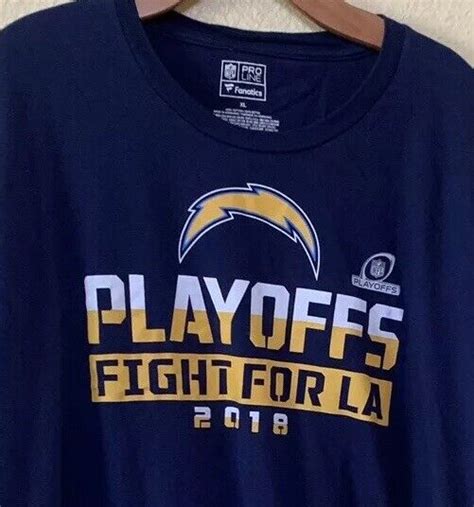 Pro Line Fanatics Los Angeles Chargers Playoffs Fight Gem