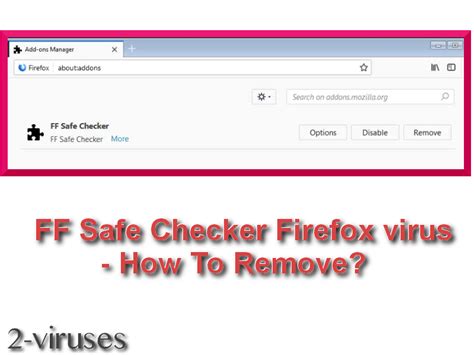 Ff Safe Checker Firefox Virus Dedicated 2